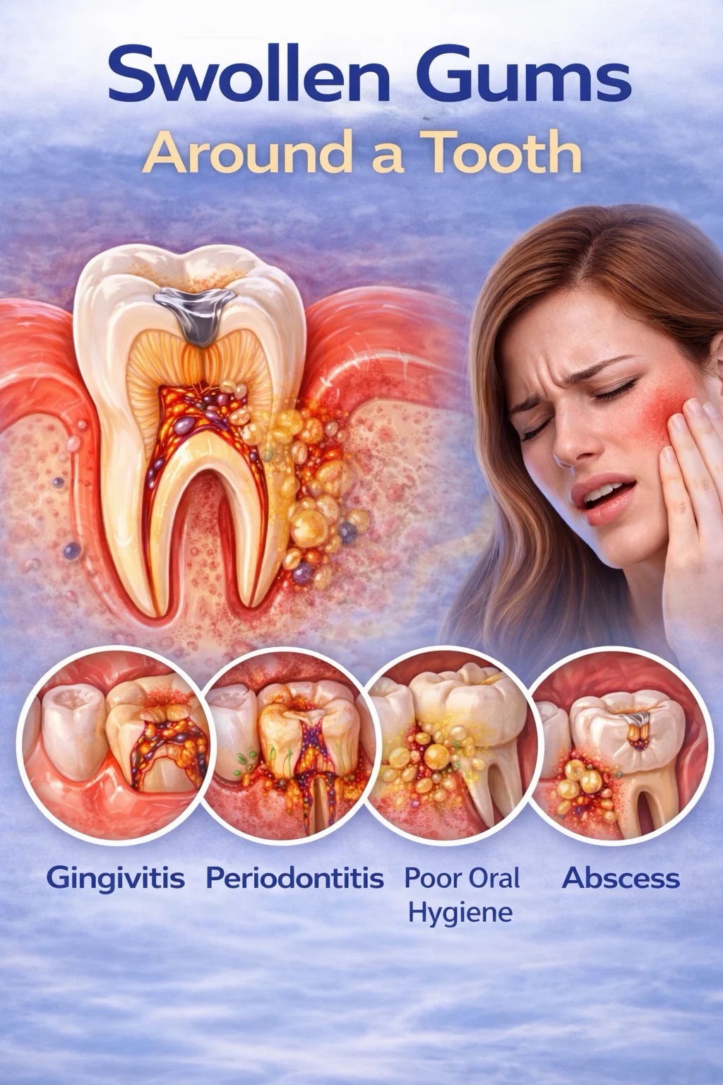 Swollen Gums Around a Tooth: Causes, Symptoms, Treatment & When to See ...
